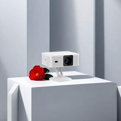 China New Developed Mini Flip Smart Projector with HD 720P Support 4K and Android 14.0 for Home Entertainment for sale