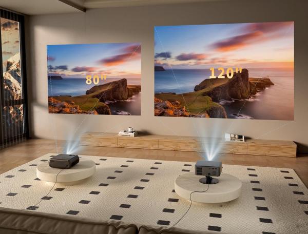 Quality B1 VIDAA Short Throw Projector Big Screen Entertainment for Every Room for sale