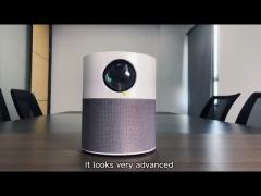 M1 Mini Full HD Android Project Уникальный цилиндрический проектор с бесплатной сумкой для переноски / мини -штатив