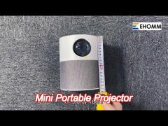 m1 mini full hd android projector unique cylindrical projector with free carry bag / mini tripod