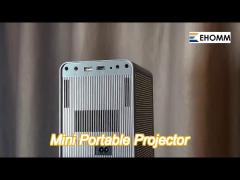 f6 smart mini portable projector full hd auto focus 4k android smart projector for home