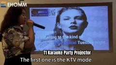 Karaoke Projector Smart Home Theater 1080P Android