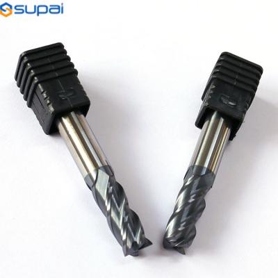 China Milling Cutter HRC65 Carbide End Mill 1-12mm 4Flute End Milling Bit For CNC Machine Metal Milling Tool CNC Router Bit for sale