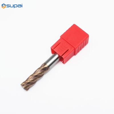 Cina 4 flauti di carburo di tungsteno per la finitura di macchine HRC55 1-8mm in vendita