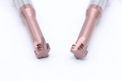 Cina Mulino di estremità ricoperto carburo del filo del dente di Fresa 3 dell'utensile per il taglio di CNC di alta precisione in vendita