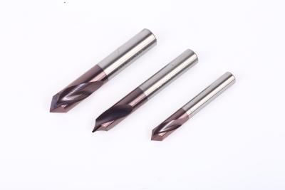 China Solid Carbide Spot Drill Bit End Milling Cutter Sharpen NC Spot Drill Router Tungsten Carbide Fixed Point Drills for sale