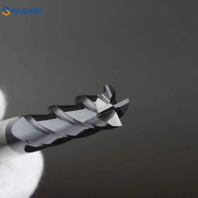 Cina 1/2 in taglierina quadrata destra dell'estremità con il rivestimento di TiAlN in vendita