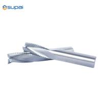 China Precision Cutting 45° Cutting Edge Angle Roughing End Mill 4 Flute 3mm Corner Radius for sale