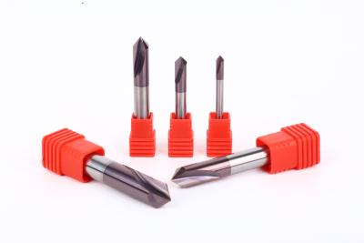 Cina 5 mm di diametro del bastone, mulino a scanalatura con lunghezza complessiva 50-100 mm in vendita