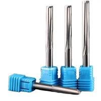 China Solid Carbide End Mill Cnc Straight Router Bit Engraving Bit For Woodworking for sale