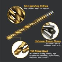China Customized Sizes HSS Drill Bits For High Precision Drilling for sale