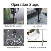China Customized Sizes HSS Drill Bits For High Precision Drilling for sale