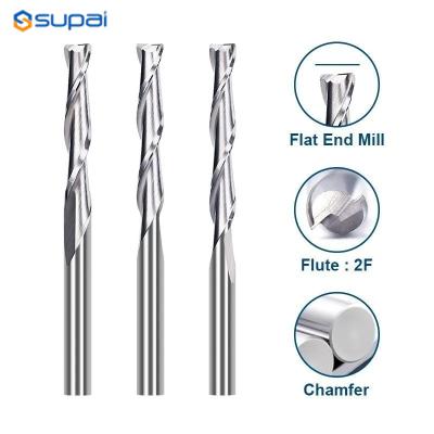 Cina Variazione della direzione di taglio Carbide End Mill 38 - 200 mm Lunghezza complessiva in vendita