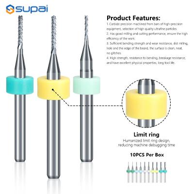 China Advanced  Coating PCB Milling Cutter For Composite Materials for sale