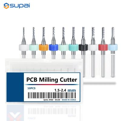 China Advanced  Coating PCB Milling Cutter For Composite Materials for sale