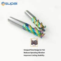 China Variable Flute Length Cutting Tools / End Mill For Precise Cutting Multiple Shank Diameters for sale