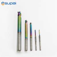 China Variable Flute Length Cutting Tools / End Mill For Precise Cutting Multiple Shank Diameters for sale