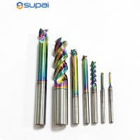 China Variable Flute Length Cutting Tools / End Mill For Precise Cutting Multiple Shank Diameters for sale