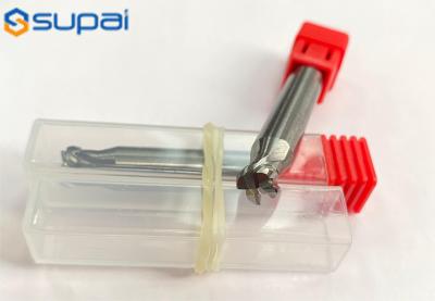 China Customized TiAlN End Mills With 45° Cutting Edge Angle 55° Helix Angle for sale