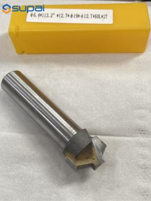 China Carbide Welding Straight Shank Inch End Mill / Tooth Slot Milling Cutter for sale