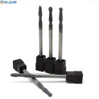 China Customized Carbide Shank Diameter End Mills With Variable Helix Angles for sale
