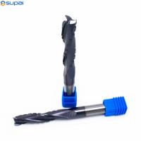 China Solid Carbide 2/4 CNC Flute End Mill For Precision Cutting Edge for sale