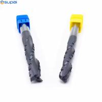 China Solid Carbide 2/4 CNC Flute End Mill For Precision Cutting Edge for sale