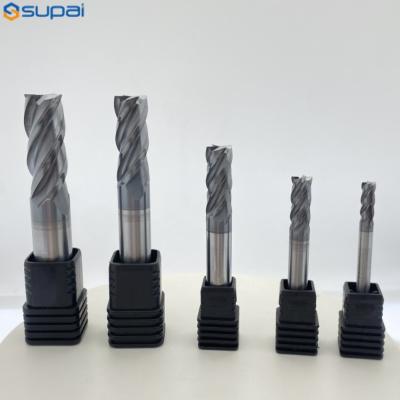 Cina SUPAL Variabile diametro del tronco Carbide finitura mulino con 35/38/40/45 angolo elicoidale e variabile tipo di taglio in vendita