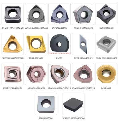 China Supal High Precision Square Carbide Inserts Durable Cutting Edge Angle Various Insert Thickness for sale