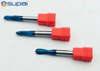 China High Hardness Steel Solid Carbide End Mill Nano Coating Standard Overall Length for sale
