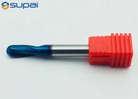 China High Hardness Steel Solid Carbide End Mill Nano Coating Standard Overall Length for sale