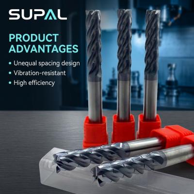 China High Precision Carbide Milling Tools Suitable for Complex Surface Milling and Fine Finishing in CNC Component Manufacturing for sale