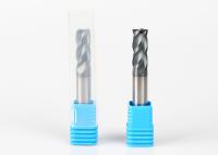 China Solid Carbide Corner Radius End Mills , Corner Rounding End Mill for sale