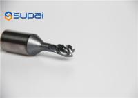 China Solid Carbide 4 Flutes Cutting Tools / Precision Custom End Mill Drill Bit for sale