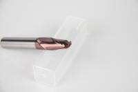 China 2 / 4 Flutes Carbide Ball Nose End Mill Hrc55 6mm 8mm Diameter for sale