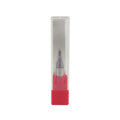 China Cemented Carbide 3 Flute End Mill Cutter Straight Bits For Vertical Key Cutting Machine for sale
