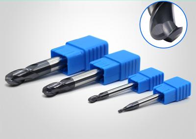 Cina Fabbricazione a base di carburo di gomma con naso a sfera indurito HRC50 2 flauto 1-20mm Strumenti personalizzati in vendita