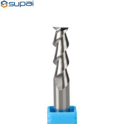 Cina Strumenti per tornio CNC a carburo di tungsteno ad alta precisione 3C 45HRC 55HRC lucidato 3 flauto in vendita