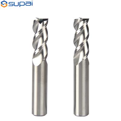Cina Strumenti per tornio CNC a carburo di tungsteno ad alta precisione 3C 45HRC 55HRC lucidato 3 flauto in vendita