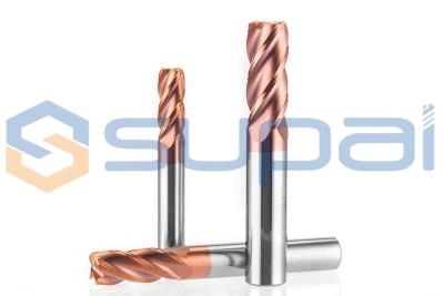 China Tungsten steel Round Nose Cutter CNC Tool Alloy Coating Cutter 4 Blade End Mill Copper Cast Iron Processing Router Bit for sale