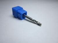 China Spiral Bits Solid Carbide WC 90.0% Single Flute End Mill for sale