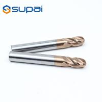 China CNC Solid Carbide 35° Ball Nose End Mill Cutter for sale