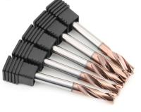China Supal Tools Solid Tungsten Carbide End Mill 2 Flutes Flat End Drill With Coating for sale