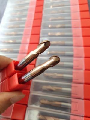 China Carbide de tungstênio WF25 Corte de moagem de nariz de bola 2 flautas à venda