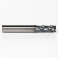 China High Performance Carbide Cutting Tools / Corner Radius Milling Cutters For Cutting Steel for sale