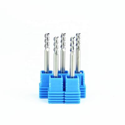 China 3 flautas Moinho de extremos de alumínio High Polished HRC55 CNC Milling for sale