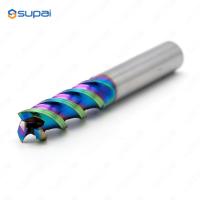 China Solid Carbide Corner Radius End Mill Cutter For Aluminium Processing for sale