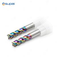 China Solid Carbide Corner Radius End Mill Cutter For Aluminium Processing for sale
