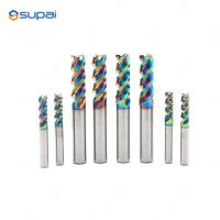 China Solid Carbide Corner Radius End Mill Cutter For Aluminium Processing for sale