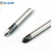 China 30 Degree Solid Carbide Chamfer End Mill 4 Flute For Steel for sale